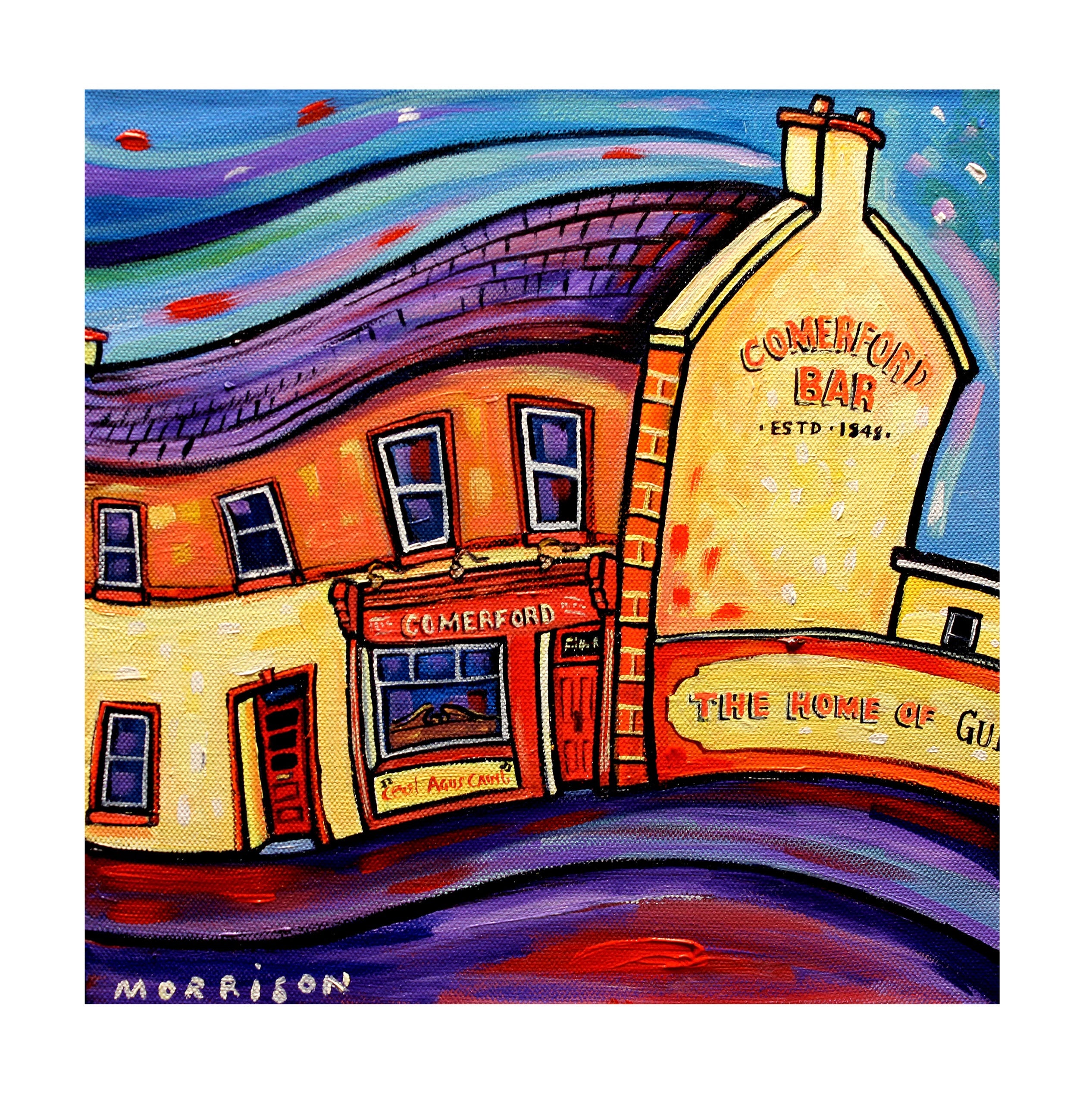 Comerfords Pub, Doonbeg (limited edition) – Phillip Morrison Art
